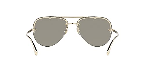 Versace VE2231 Sunglasses - (12526G) Pale Gold/Light Gray Mirror Silver - 60mm