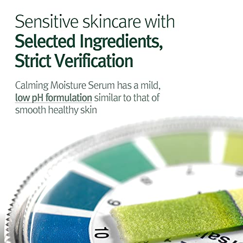 PYUNKANG YUL Calming Moisture Serum for Strong Daily Moisturizing Power, Skin Revival & Soothing Care with Centella Asiatica, Tea Tree, 5 Hyaluronic Acids, Ceramide | Korean Skin Care Moisturizing Serum | Safe on Acne Prone and Sensitive Skin - 30ml 1 Fl.