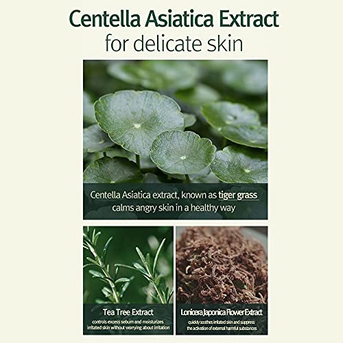 PYUNKANG YUL Calming Moisture Serum for Strong Daily Moisturizing Power, Skin Revival & Soothing Care with Centella Asiatica, Tea Tree, 5 Hyaluronic Acids, Ceramide | Korean Skin Care Moisturizing Serum | Safe on Acne Prone and Sensitive Skin - 30ml 1 Fl.