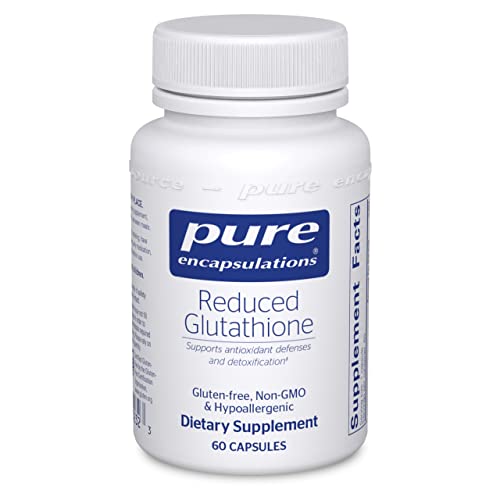 Pure Encapsulations Reduced Glutathione | Hypoallergenic Antioxidant Supplement to Support Liver and Cell Health* | 60 Capsules