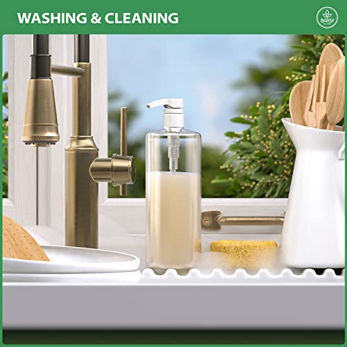 Universal Shampoo/Conditioner Pump for Bottle, 1 L/33.8 oz., Piece 2 White