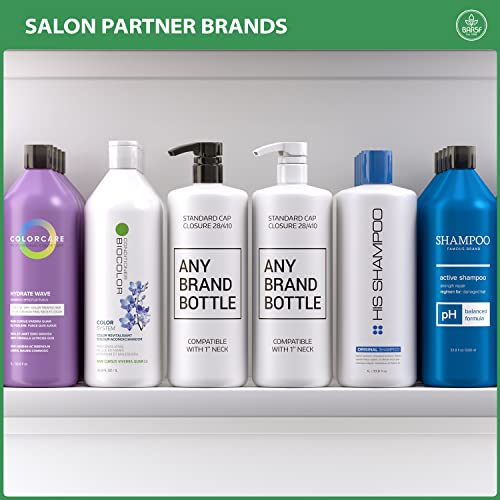 Universal Shampoo/Conditioner Pump for Bottle, 1 L/33.8 oz., Piece 2 White