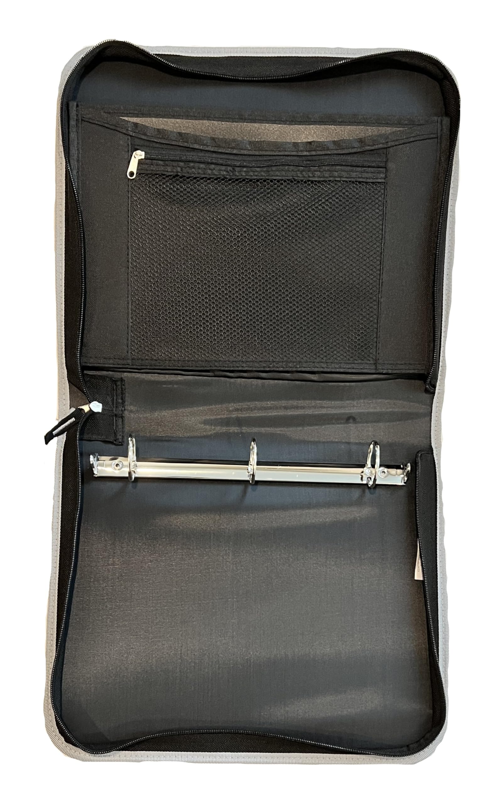 Pen+Gear Black 1½"Zipper Binder 275 Sheet Capacity