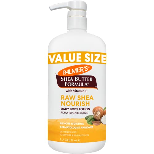 Palmer's Shea Formula Raw Shea Hand and Body Lotion, 33.8 Ounces