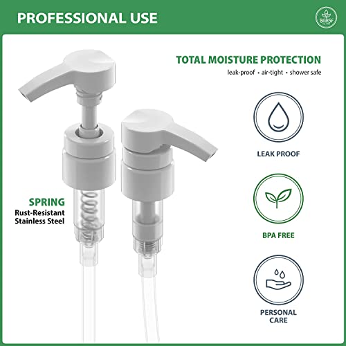 Universal Shampoo/Conditioner Pump for Bottle, 1 L/33.8 oz., Piece 2 White