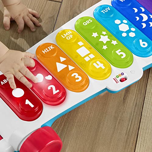 Fisher-Price Baby To Toddler Learning Toy Giant Light-Up Xylophone Pull-Along With Music & Phrases For Ages 9+ Months