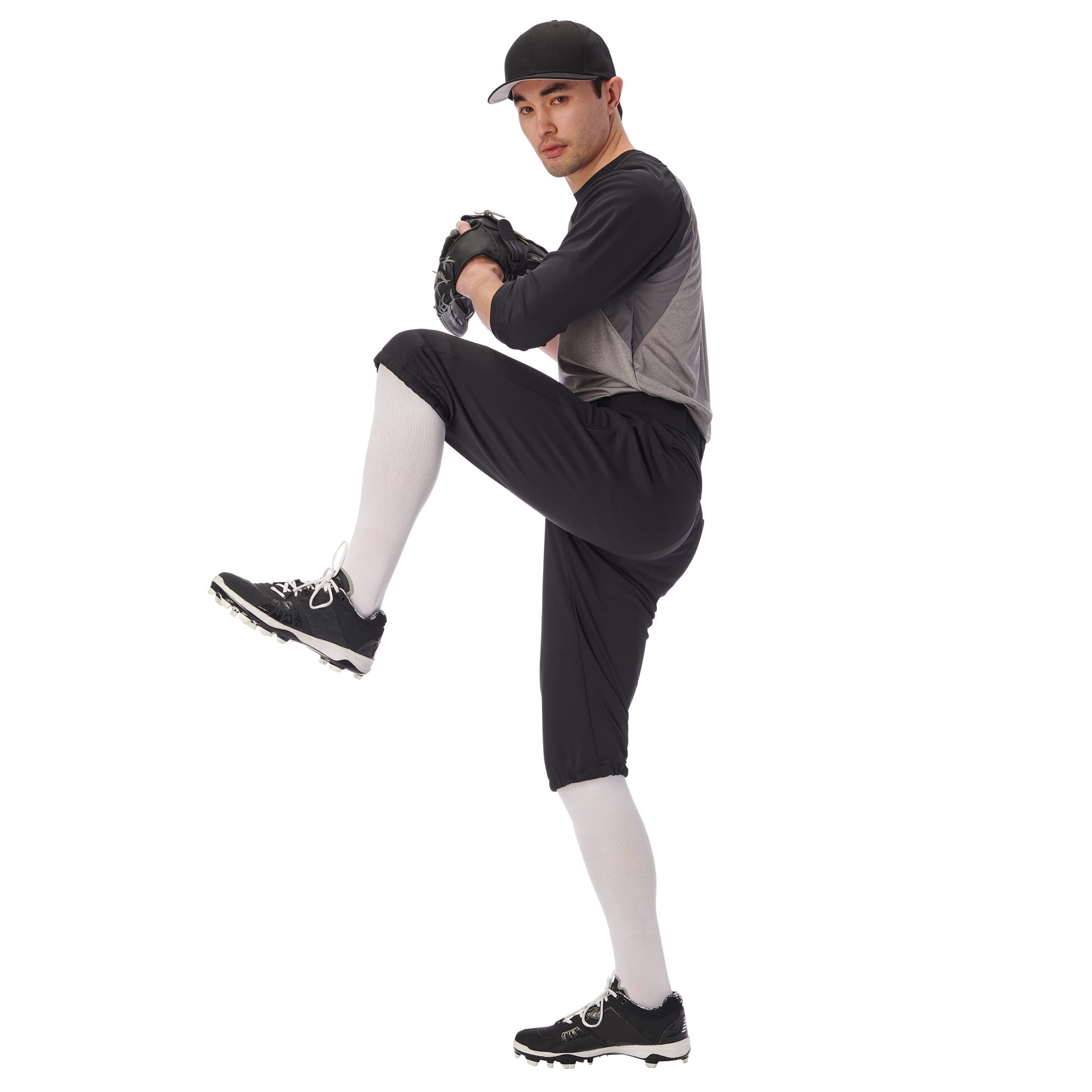 CHAMPRO Standard Featherweight Multi-Sport Socks, Light Blue, MEDIUM
