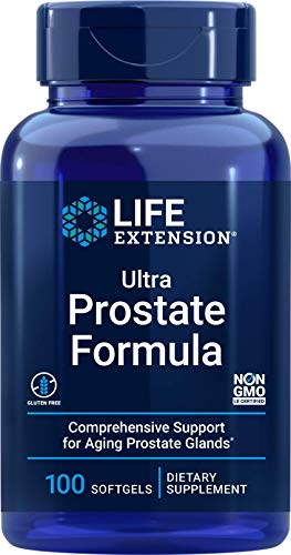 Life Extension Ultra Prostate Formula, 100 Softgels, Natural Supplement for Men