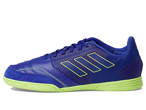 adidas Top Sala Indoor Soccer Shoe, Team Royal Blue/Team Solar Yellow/White, 3 US Unisex Little Kid