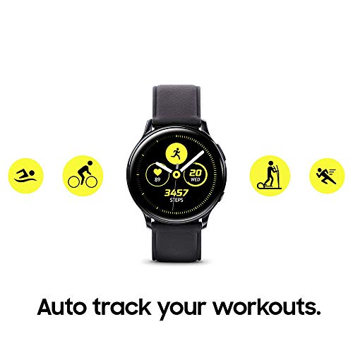 Samsung Galaxy Watch Active2 (44mm), Aqua Black, US Version (Renewed)