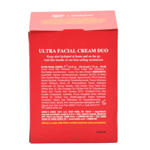 Kiehl's Ultra Facial Cream Hydrating Duo Holiday Gift Set:: Full Size & Travel Size