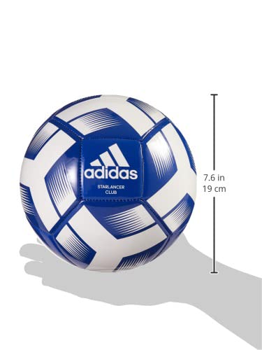 adidas Unisex-Adult Starlancer Club Ball, Team Royal Blue/White, 5