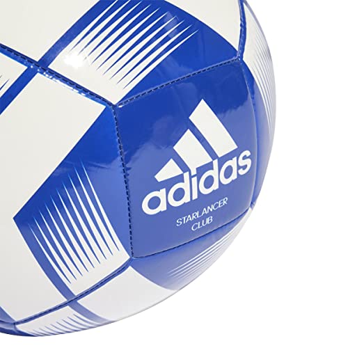 adidas Unisex-Adult Starlancer Club Ball, Team Royal Blue/White, 5