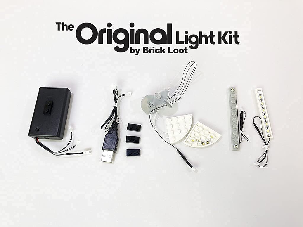 Brick Loot Deluxe LED Lighting Light Kit for Your LEGO Porsche 911 Set 10295 - (Note: Model is NOT Included)