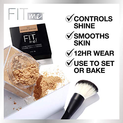 Maybelline Fit Me Loose Finishing Powder, Fair, 1 Count