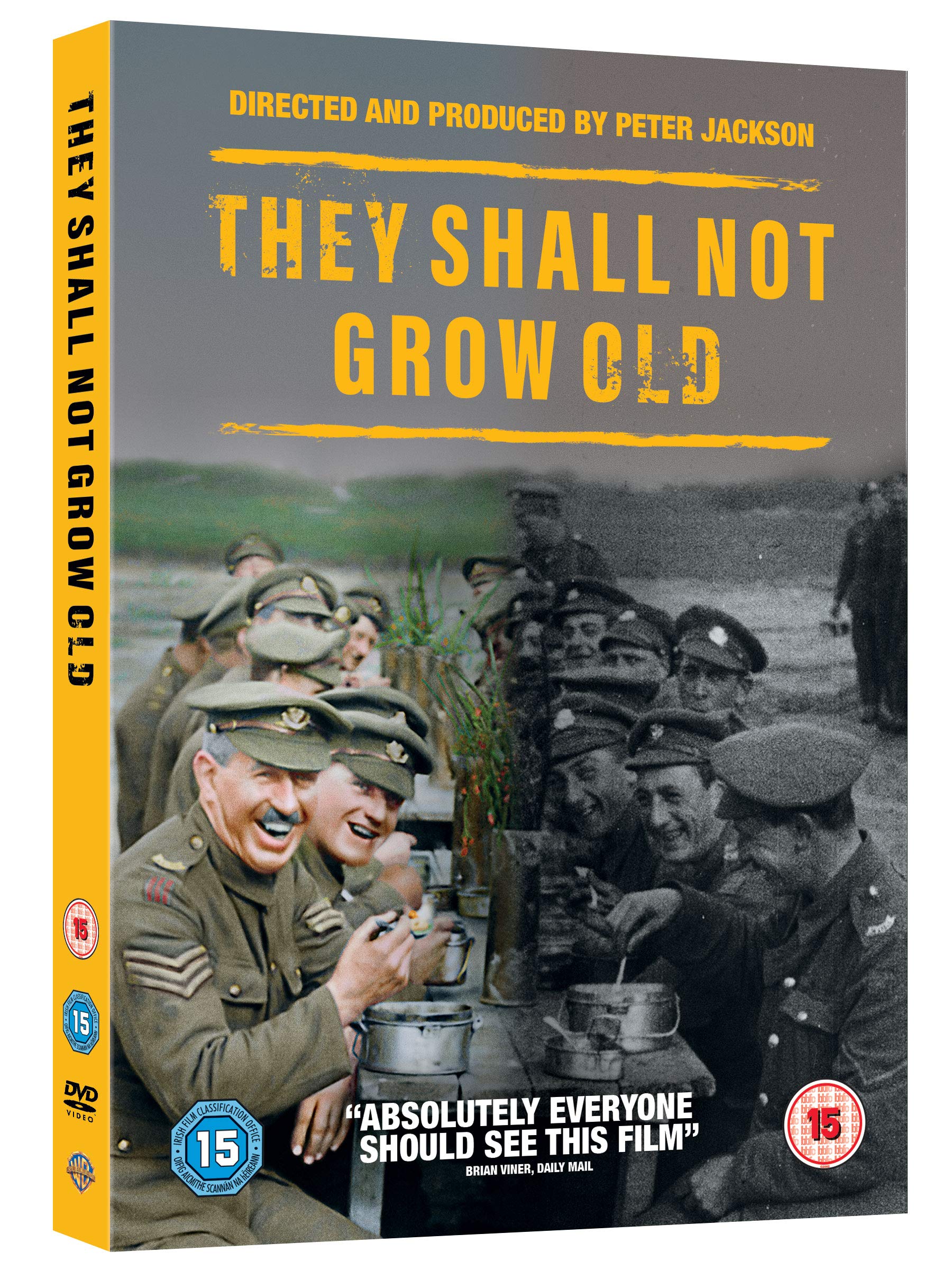 They Shall Not Grow Old [DVD] [2018]