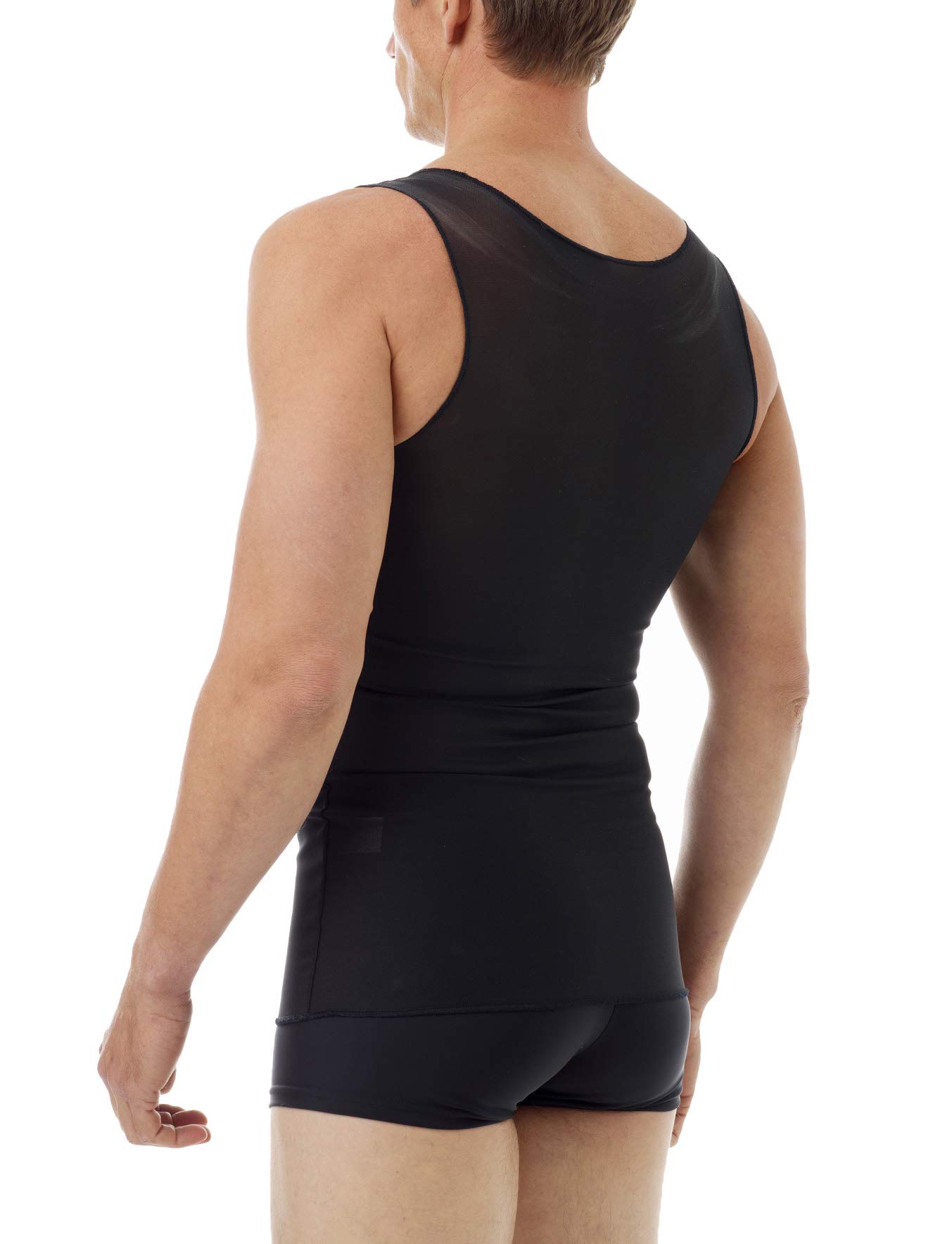 Underworks FTM Gynecomastia Ultimate Chest Binder Tank 997 - Black Small