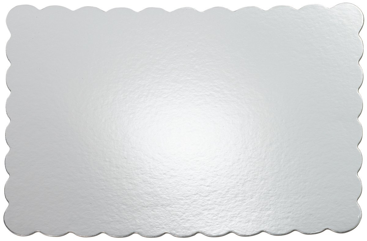 Wilton 13 x 19 Silver Cake Platters, 4 Count