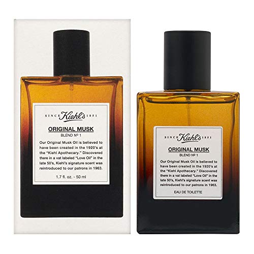 Kiehl's Original Musk Blend No. 1 Eau De Toilette Spray for Unisex, 1.7 Ounce