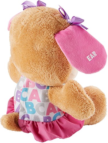 Fisher-Price Laugh & Learn Baby & Toddler Toy Smart Stages Sis Interactive Plush Dog With Music Lights & Learning Content For Ages 6+ Months