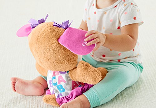 Fisher-Price Laugh & Learn Baby & Toddler Toy Smart Stages Sis Interactive Plush Dog With Music Lights & Learning Content For Ages 6+ Months