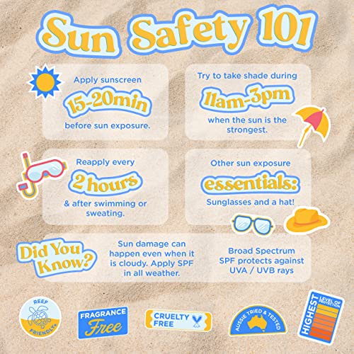 Bondi Sands Fragrance Free Daily Sunscreen Face Lotion SPF 50 | Hydrating UVA + UVB Protection, Non-Greasy, Gentle, Water Resistant | 2.53 Oz/75 mL