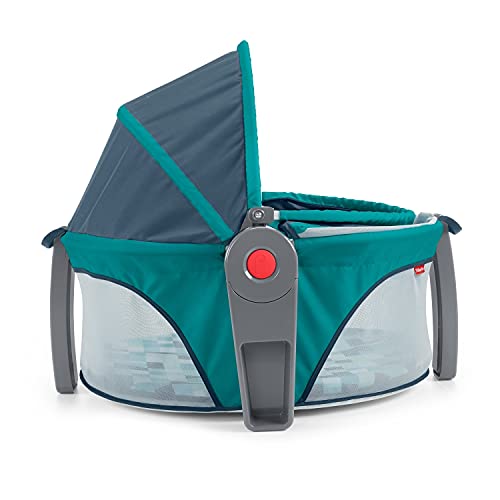Fisher-Price On-the-Go Baby Dome Pixel Forest, portable travel play space with canopy and toys