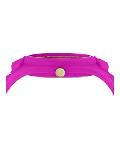 Versus Versace Womens Pink 39 mm Fire Island Strap Watch VSP1R2021