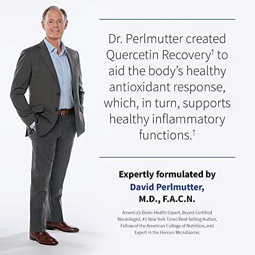 Garden of Life Quercetin Post Workout Recovery with Zinc, Turmeric & Green Tea โ Dr Formulated โ Healthy Inflammatory Response & Joint Support - Gluten Free, Non GMO, Carbon Neutral โ 30 Tablets