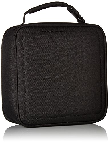 LEGO Lunch Bag, Durable and Insulated, with Mesh Pouch and Zip Compartment, Perfect for On-the-Go Meals, Black