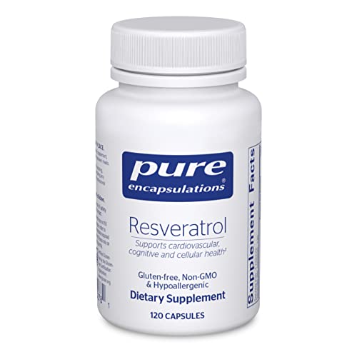 Pure Encapsulations Resveratrol | Supplement to Support Cardiovascular, Cognitive, and Cellular Health* | 120 Capsules