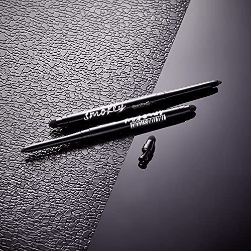 Maybelline TattooStudio Waterproof Mechanical Gel Eyeliner Pencil Makeup, Smokey Black, 1 Count