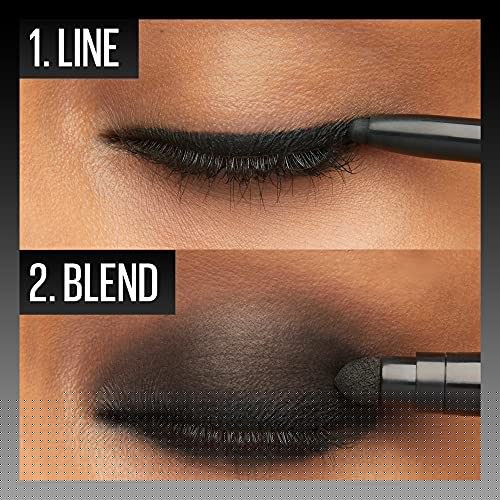 Maybelline TattooStudio Waterproof Mechanical Gel Eyeliner Pencil Makeup, Smokey Black, 1 Count