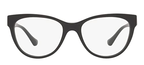 Versace VE 3304 GB1 Black Plastic Cat-Eye Eyeglasses 53mm