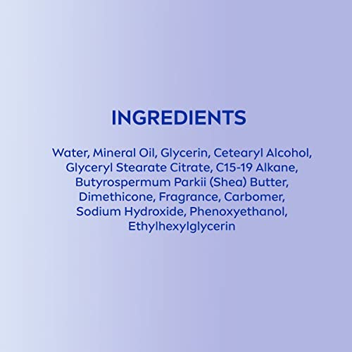 NIVEA Shea Nourish Body Lotion, Dry Skin Lotion with Shea Butter, 16.9 Fl Oz Pump Bottle
