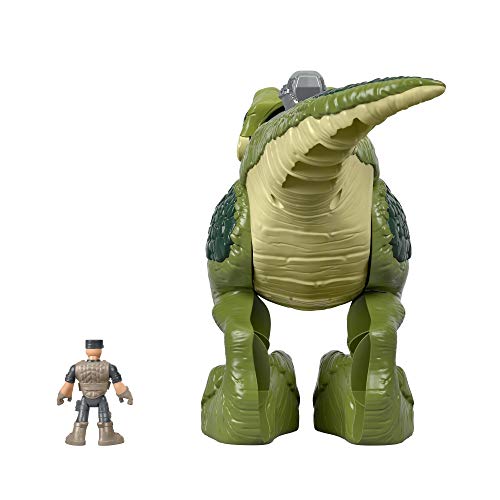 Fisher-Price Imaginext Jurassic World Mega Mouth T.Rrex, chomping toy dinosaur for preschool kids ages 3-8 years