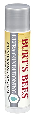 Burt's Bees Lip Balm Easter Basket Stuffers, Moisturizing Lip Care Spring Gift, for All Day Hydration, 100% Natural, Ultra Conditioning with Shea, Cocoa & Kokum Butter (2 Pack)