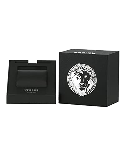 Versus Versace Mens Black 46 mm Griffith Watch VSPZZ0521