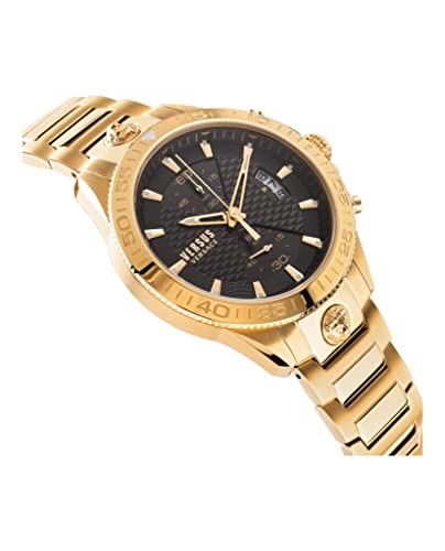 Versus Versace Mens Black 46 mm Griffith Watch VSPZZ0521