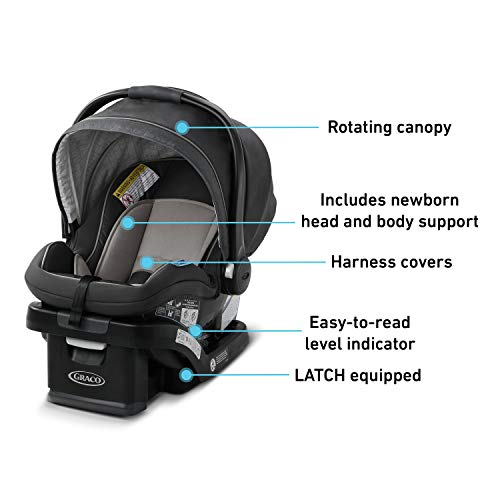 Graco SnugRide SnugLock 35 Infant Car Seat | Baby Car Seat, Redmond