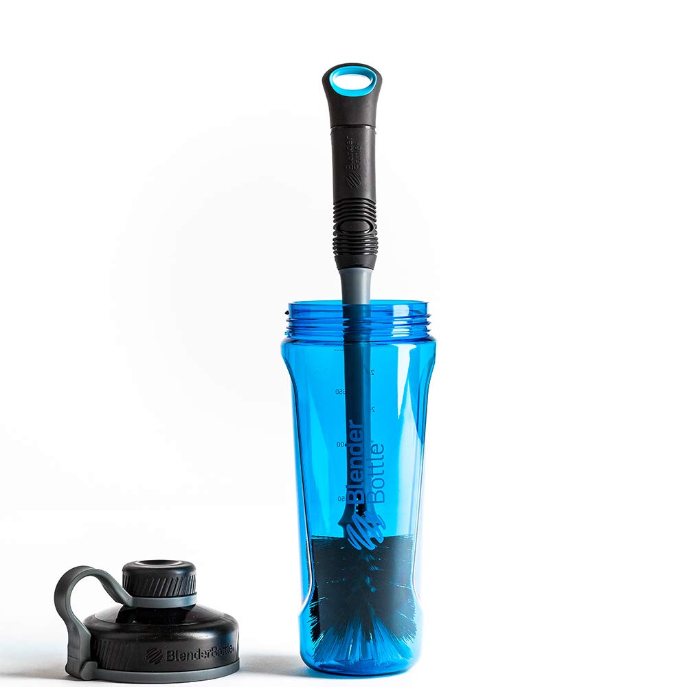 BlenderBottle 2-in-1 Shaker Bottle and Straw Cleaning Brush, 1 Pack