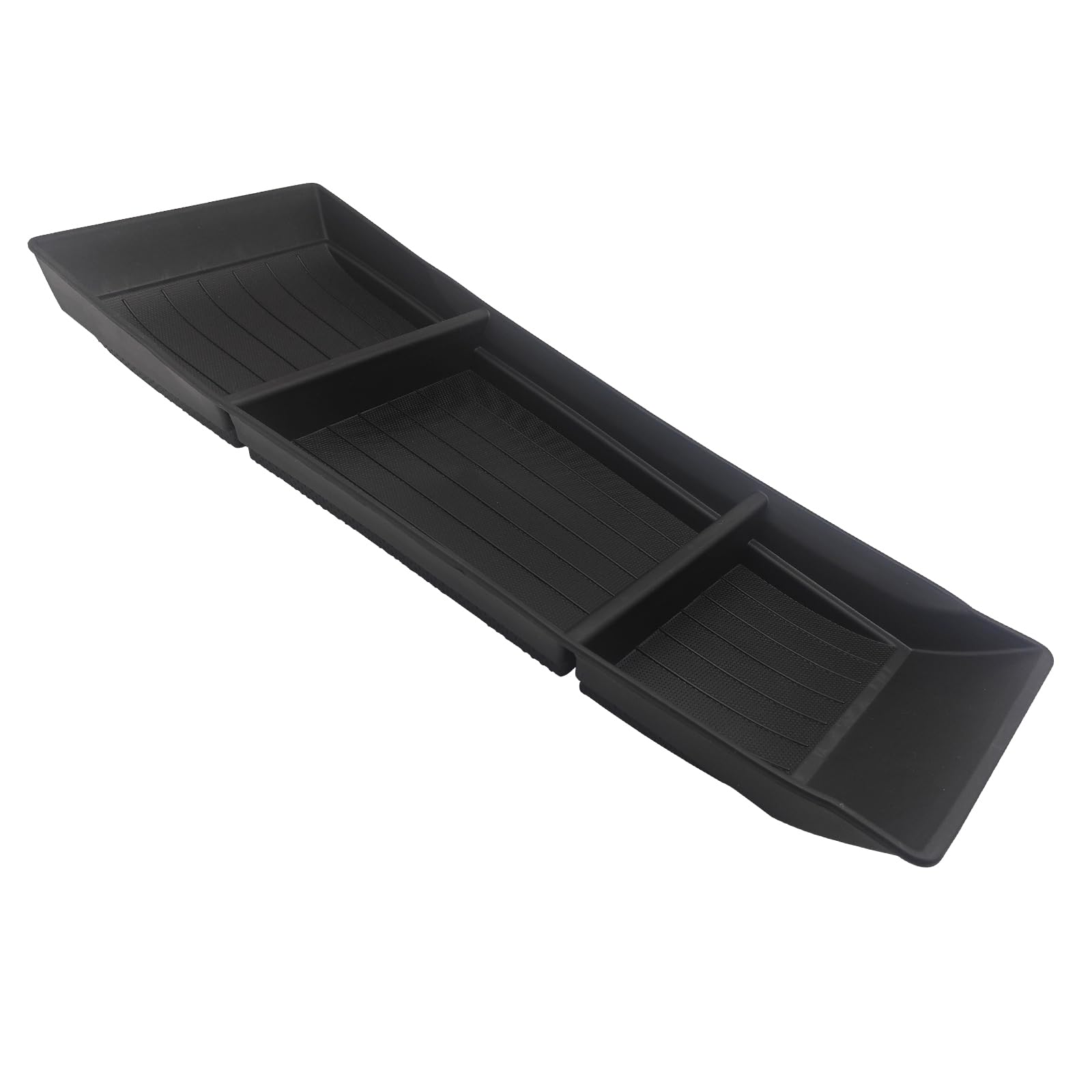 BestEvMod Lower Center Console Organizer Tray Storage Box Armrest Accessories TPE Material Compatible with Chevy Bolt EV 2017-2019&2021-2024 Bolt EUV 2022-2024 Accessories