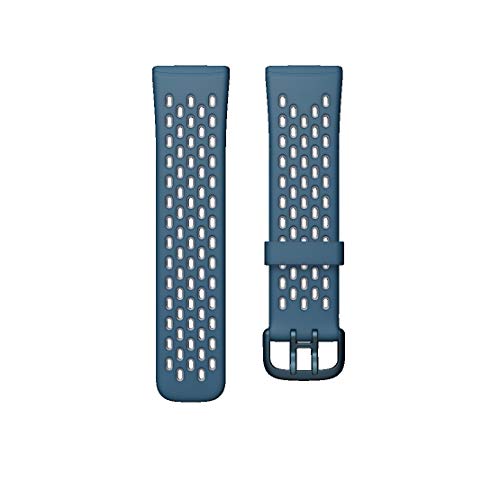Fitbit Versa 3/sense,sport Band,sapphire/fog Grey,small