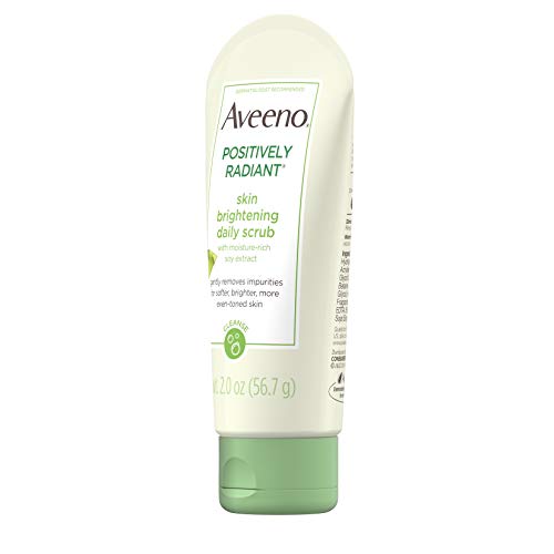 Aveeno Positively Radiant Skin Brightening Exfoliating Daily Facial Scrub ,2.0 oz