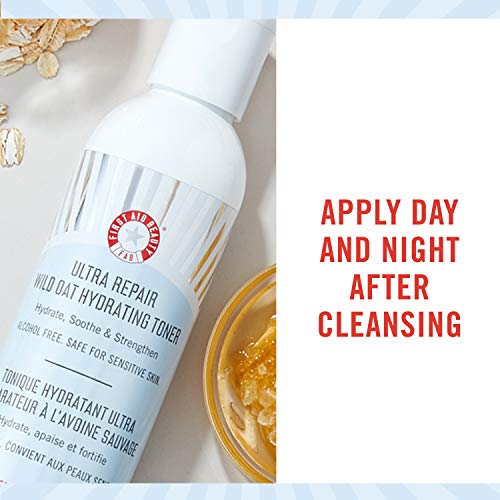 First Aid Beauty Ultra Repair Wild Oat Hydrating Toner, Alcohol-Free Calming Toner