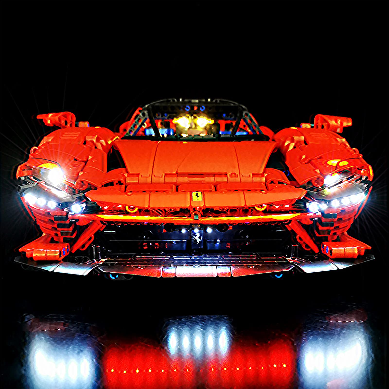 LED Lighting Set Compatible with Lego Technic 42143 Ferrari Daytona SP3 Building Set (NOT Included The Building Model Sets)