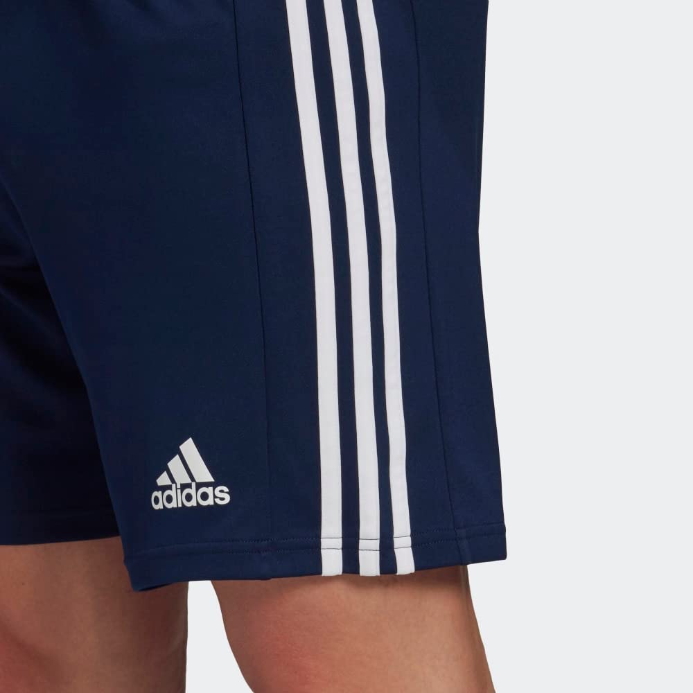 adidas Men's Squadra 21 Shorts, Team Navy Blue/White, Small