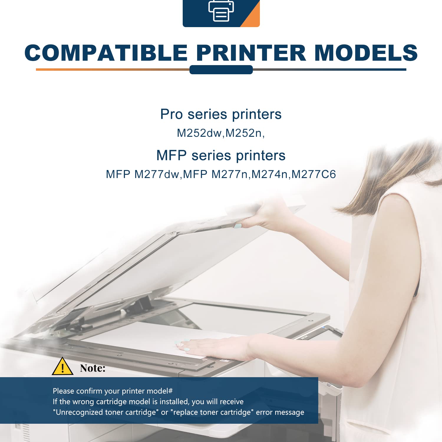 ANKINK Compatible Toner Cartridge Replacement for HP 201X 201A CF400X CF401X CF402X CF403X CF400A for MFP M277dw M252dw M277n M277c6 M252n M277 (Black, Cyan, Magenta, Yellow)