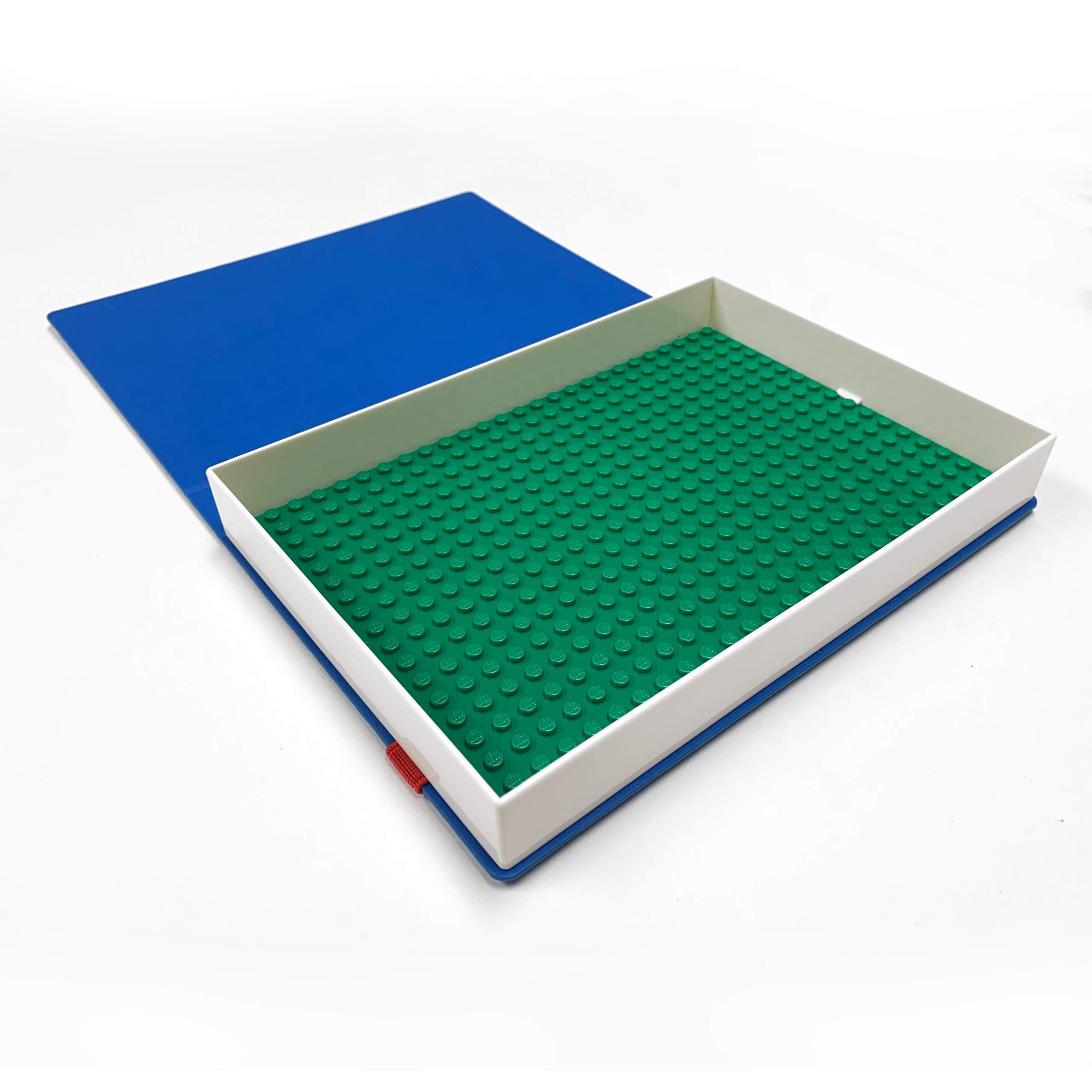 LEGO Stationery Organizer for School, Travel, Office - Organize LEGO Bricks and Stationery - Blue
