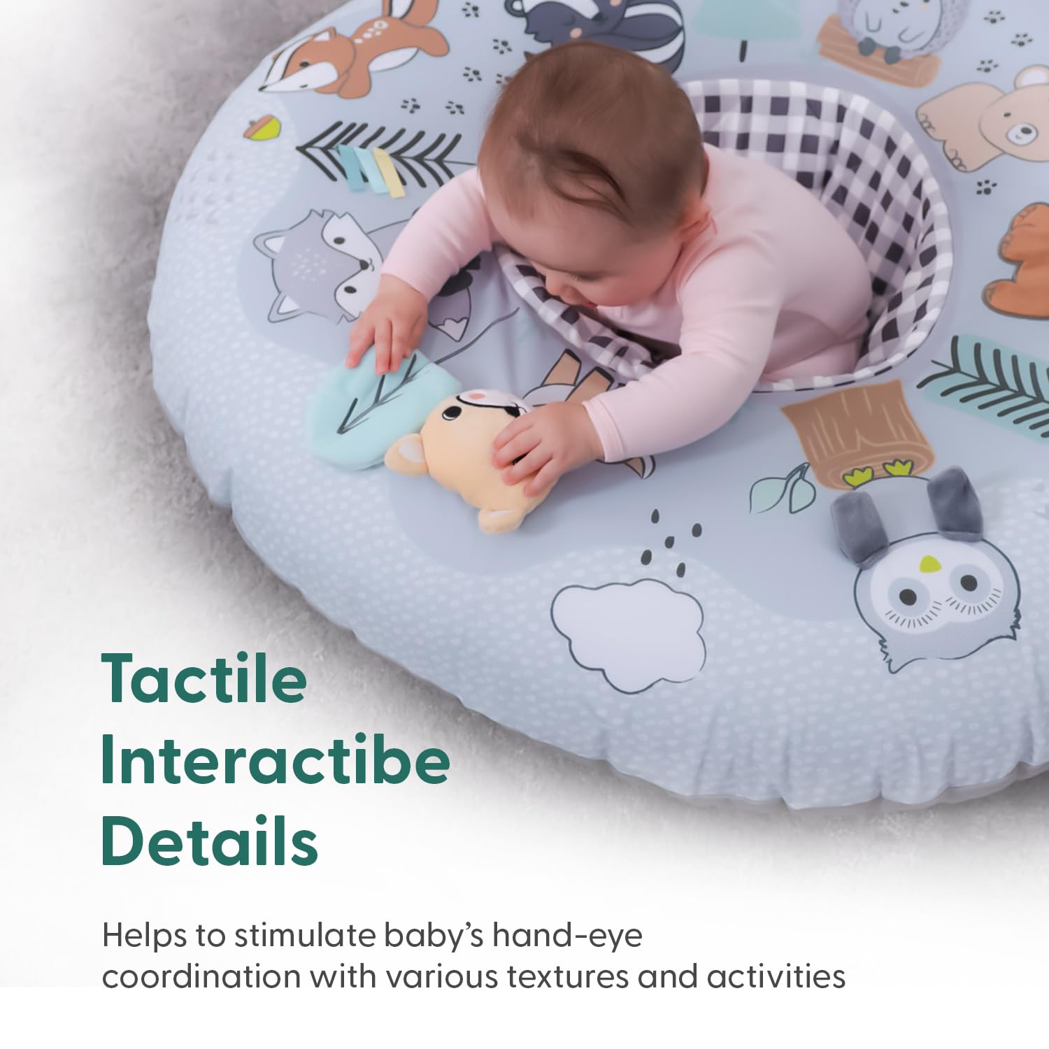 The Peanutshell Play Ring for Babies | Activity Center for Baby & Sensory Center for Sitting Up
